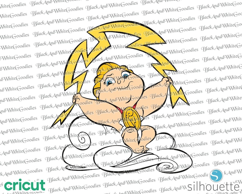 Baby Hercules Svg Layered Svg Cricut Cut File Cutting - Etsy