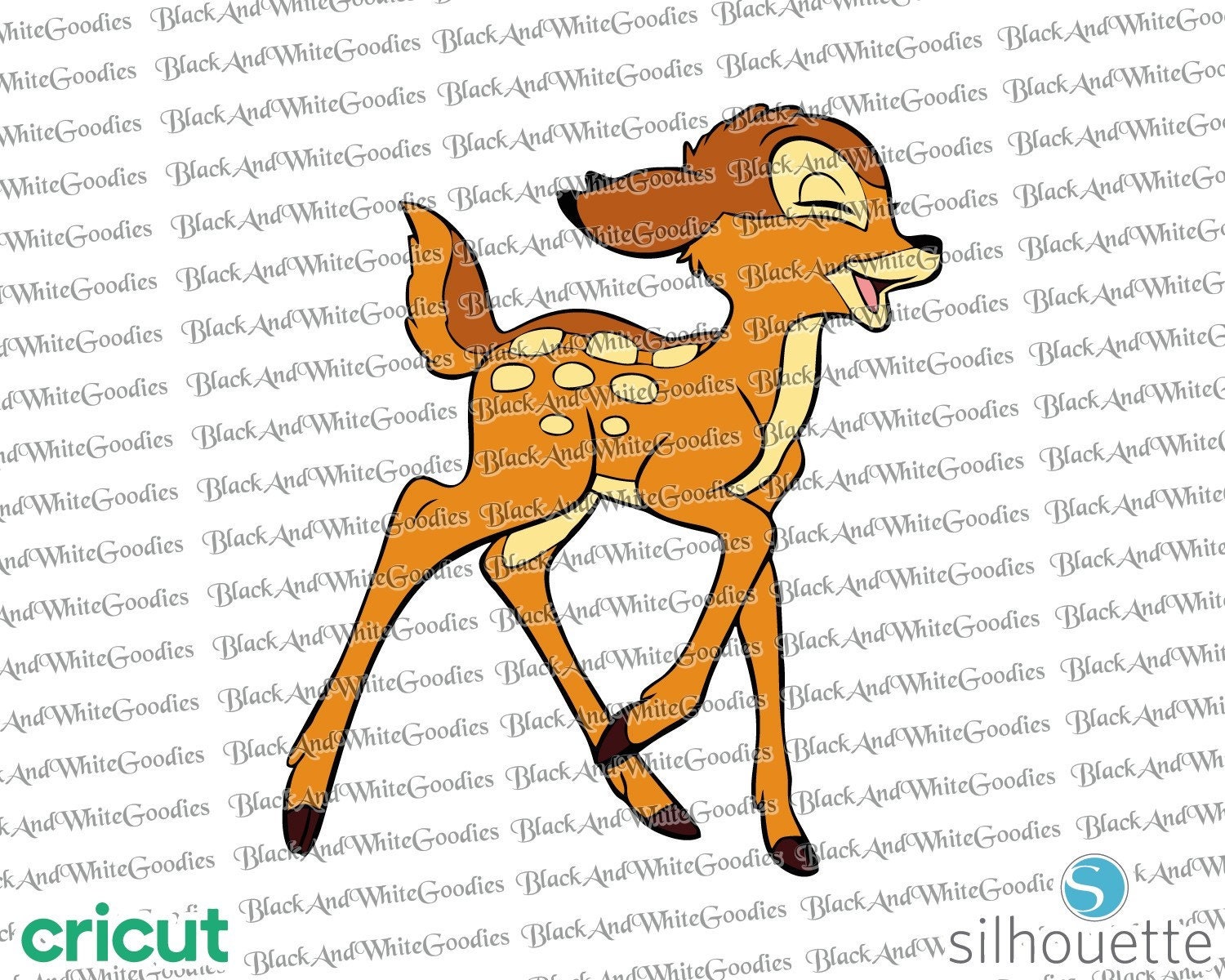 Bambi Svg Layered Svg Cricut Cut File Cutting File - Etsy