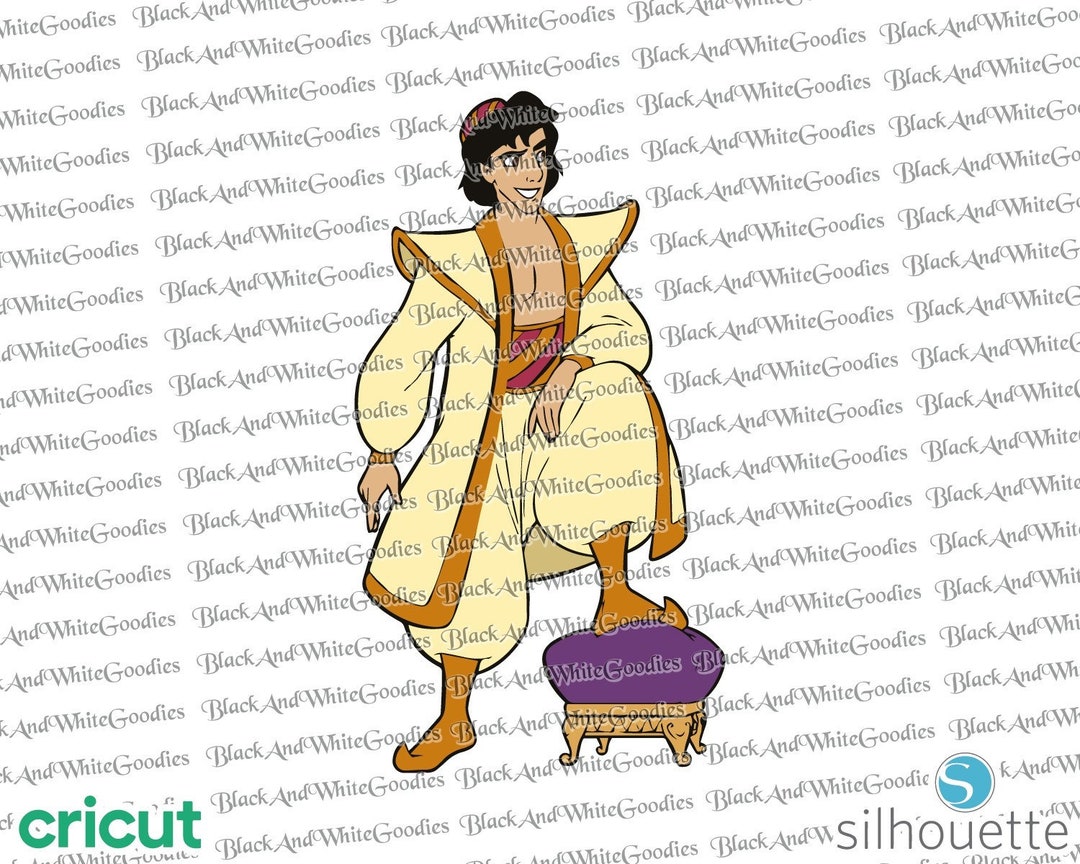 Aladdin Svg, Layered Svg, Cricut, Cut File, Cutting File, Clipart, Png ...