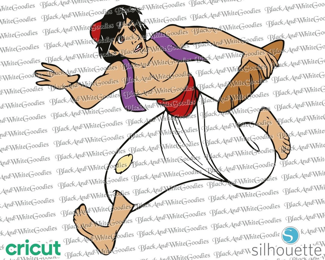 Aladdin Svg, Layered Svg, Cricut, Cut File, Cutting File, Clipart, Png ...