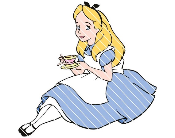 Alice in Wonderland Svg Alice Svg Alice in Wonderland - Etsy