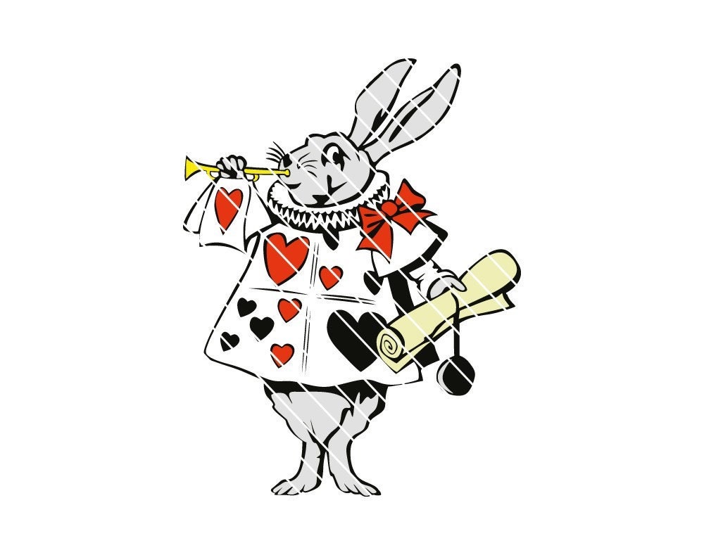 Alicia en el país de las maravillas svg conejo blanco svg - Etsy España