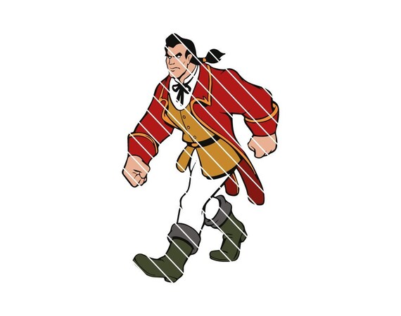 Beauty and the Beast Svg Gaston Svg Beauty and the Beast | Etsy