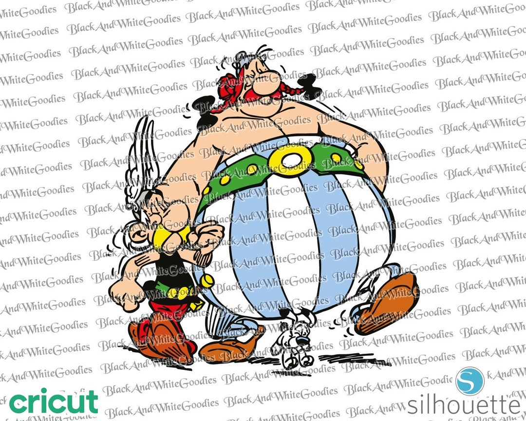 Asterix Svg, Layered Svg, Cricut, Cut File, Cutting File, Clipart, Png ...