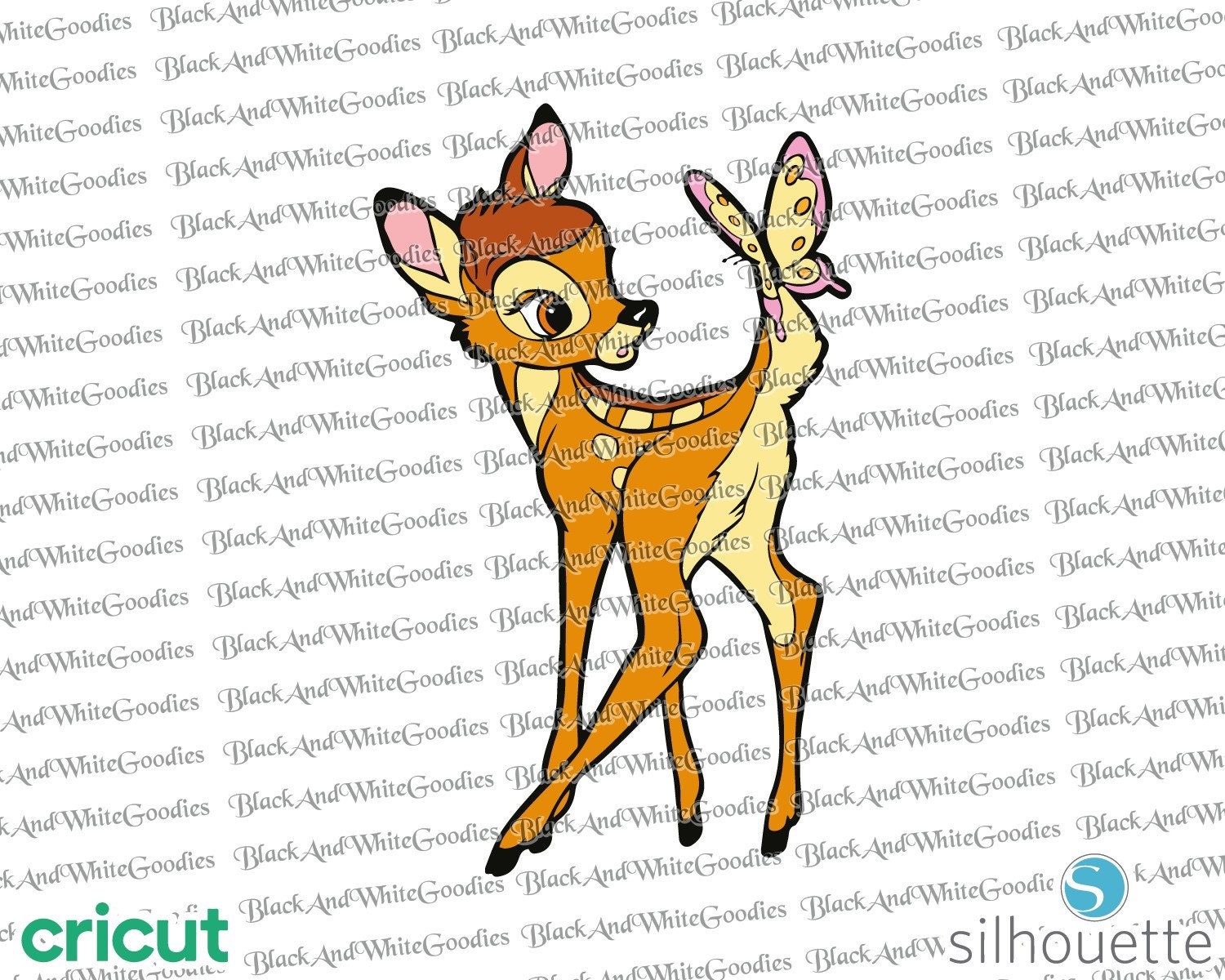 Bambi Svg Layered Svg Cricut Cut File Cutting File - Etsy