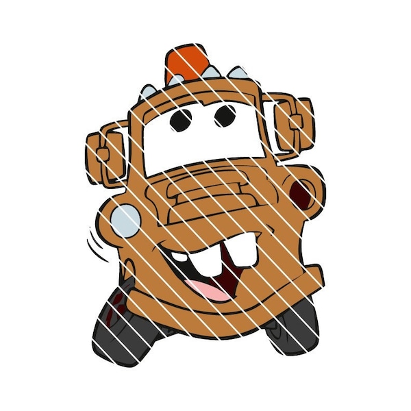 Mater Face Svg - Etsy