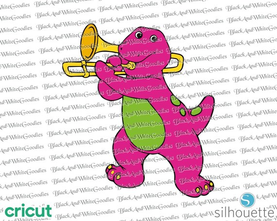 Barney and Friends Svg Layered Svg Cricut Cut File Cutting | Etsy