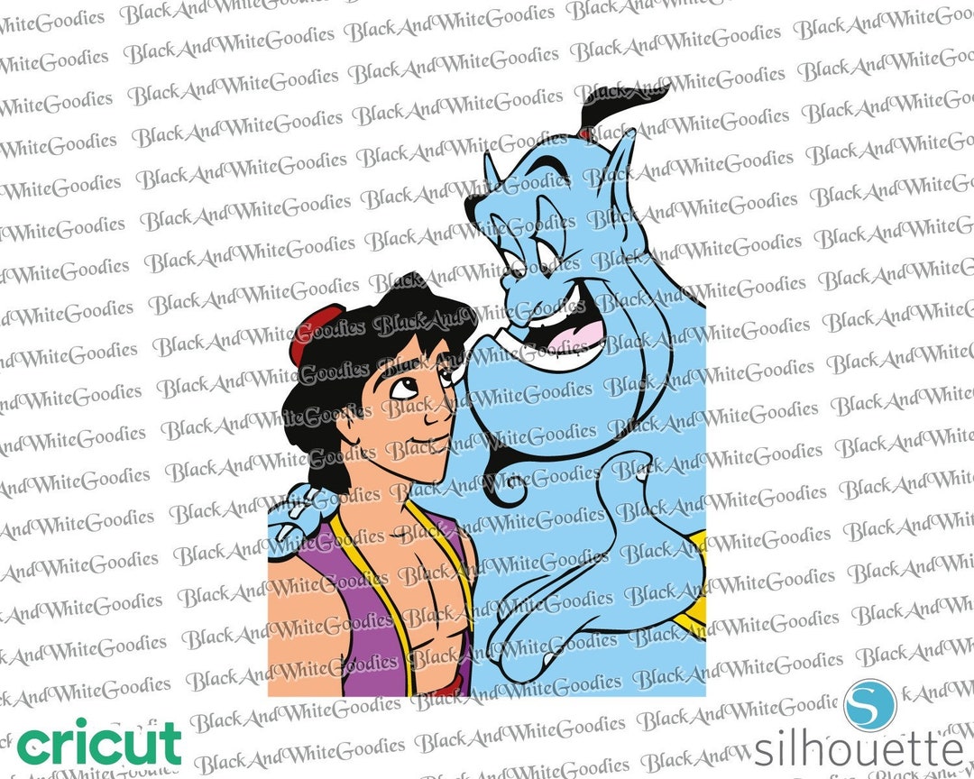 Aladdin Svg, Layered Svg, Cricut, Cut File, Cutting File, Clipart, Png ...