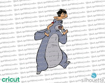 Baloo Jungle Book Svg Layered Svg Cricut Cut File Cutting | Etsy