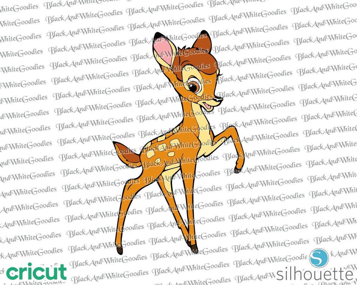 Bambi Svg Layered Svg Cricut Cut File Cutting File - Etsy