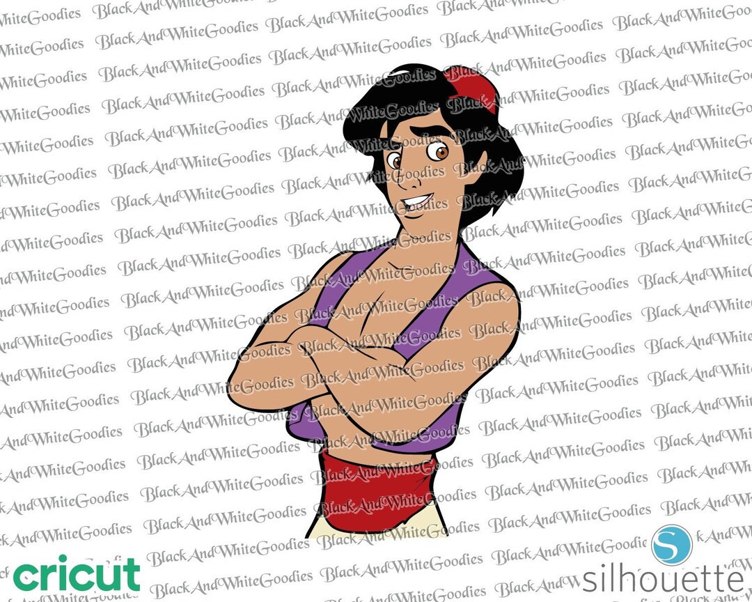 Aladdin Svg, Layered Svg, Cricut, Cut File, Cutting File, Clipart, Png ...