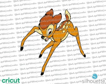 Bambi Svg,layered Svg,cricut,cut File,cut File,clipart,png,silhouette ...