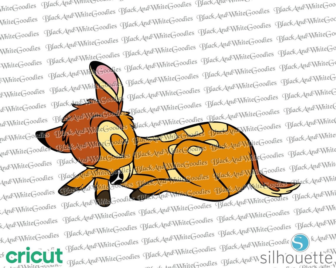 Bambi svg layered svg cricut cut file cut file clipart | Etsy