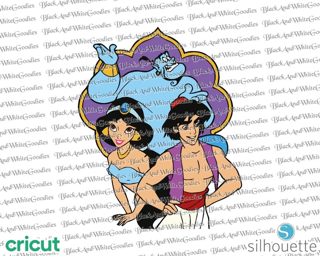 Aladdin Svg, Layered Svg, Cricut, Cut File, Cutting File, Clipart, Png ...