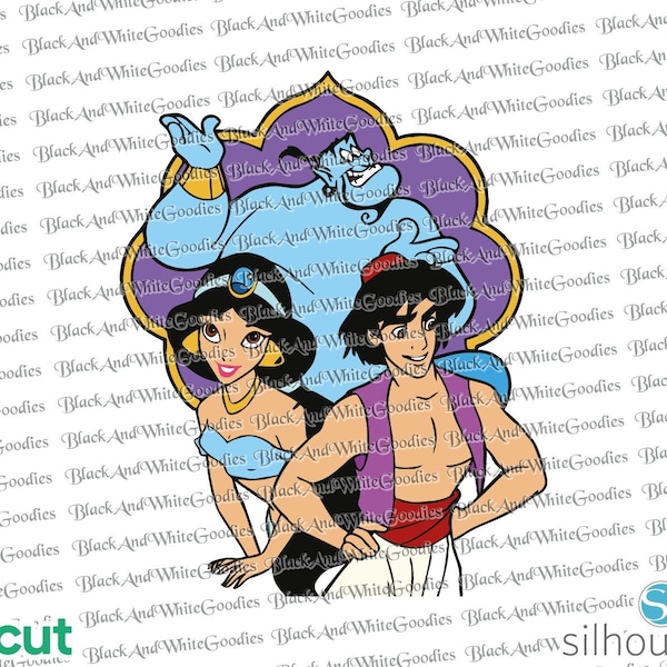 Aladdin Svg - Etsy UK