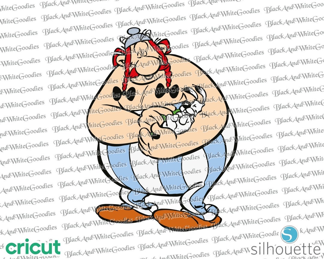 Asterix Svg Layered Svg Cricut Cut File Cutting File - Etsy