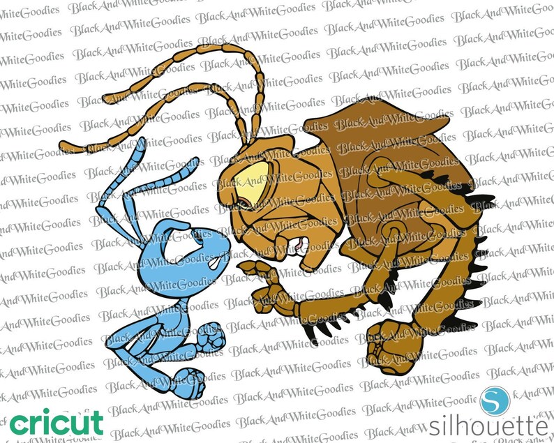A Bug's Life Svg Layered Svg Cricut Cut File Cutting - Etsy
