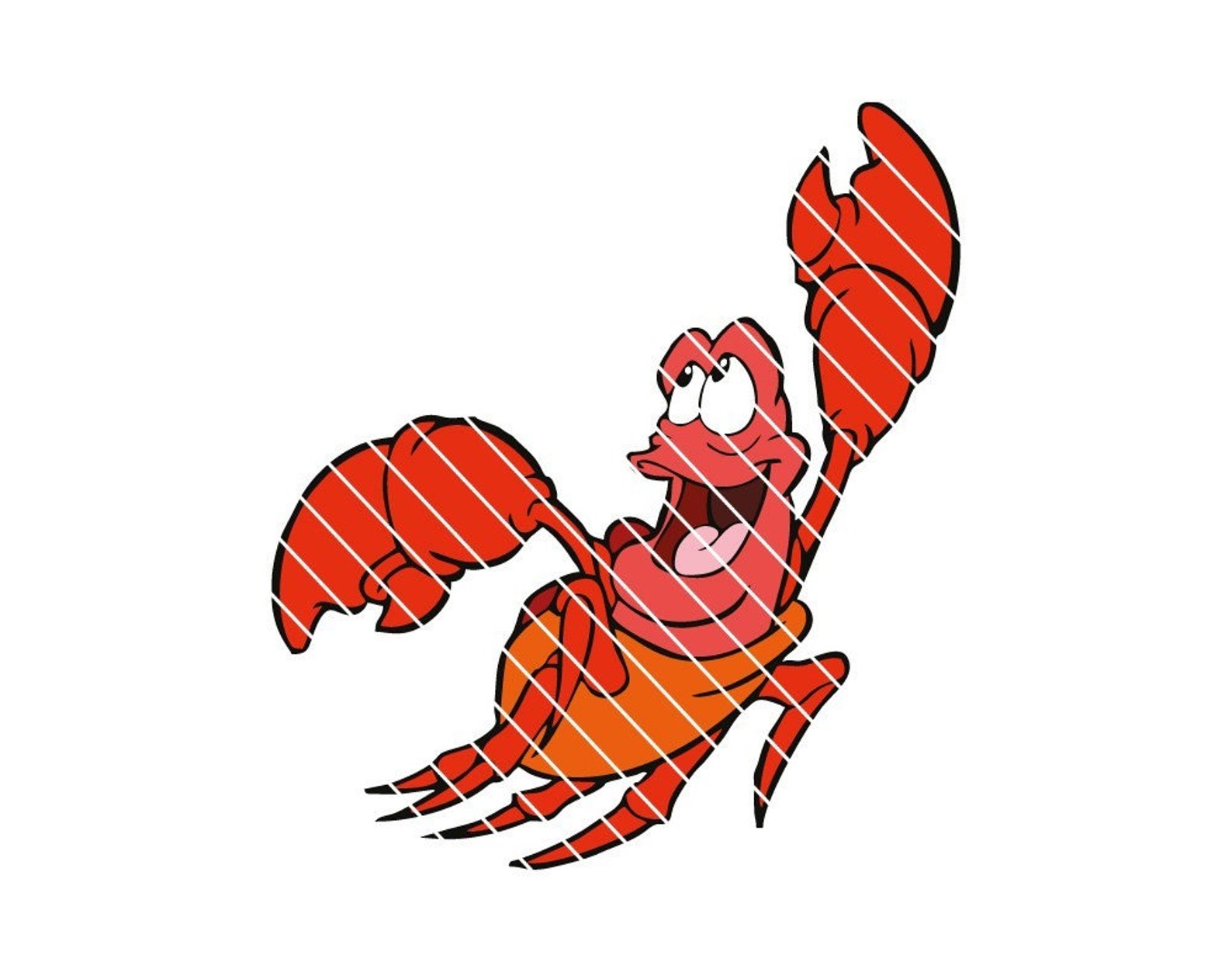 Little Mermaid Svg Sebastian Svg Ariel Svg Little Mermaid - Etsy