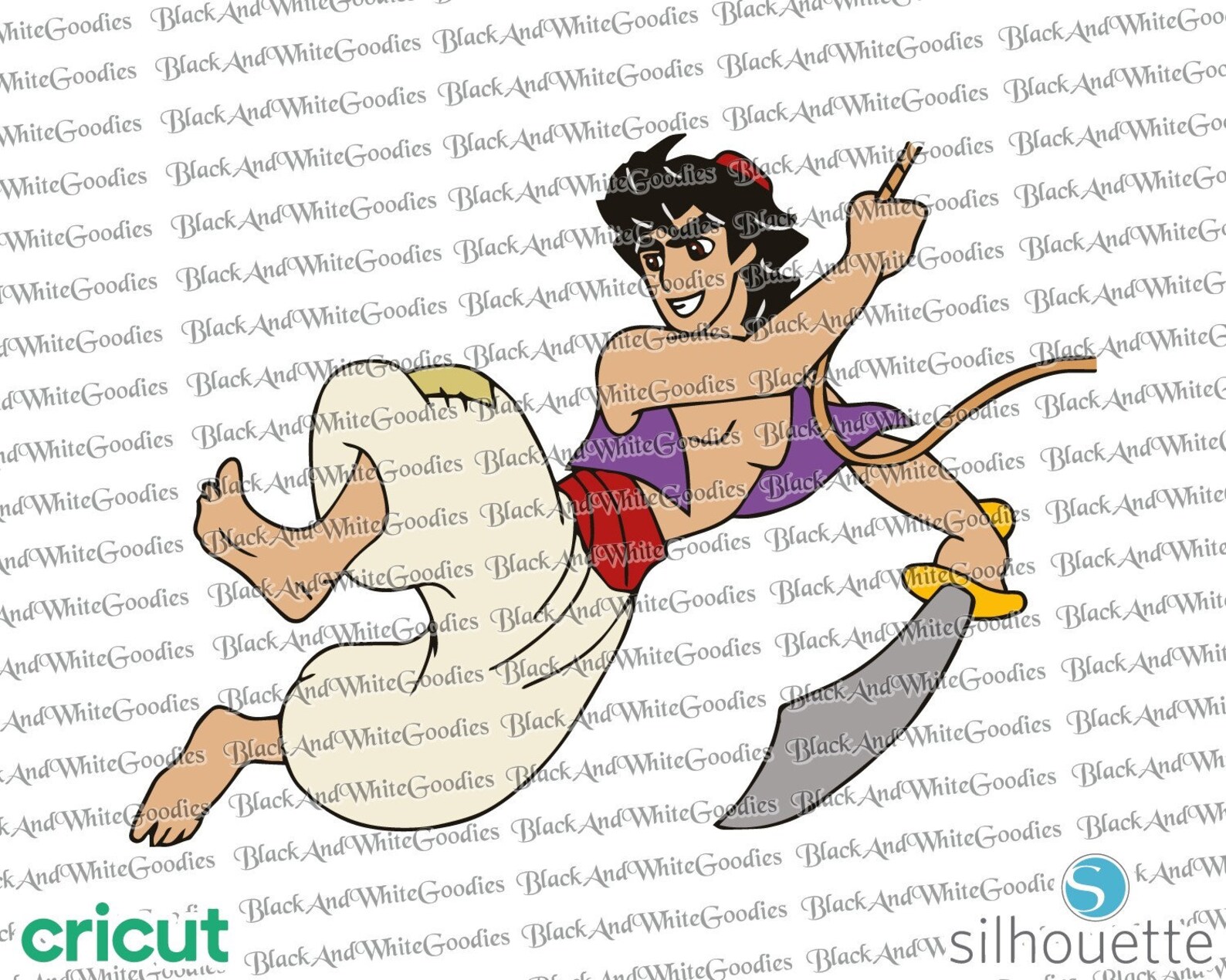 Aladdin Svg Layered Svg Cricut Cut File Cutting File - Etsy Canada
