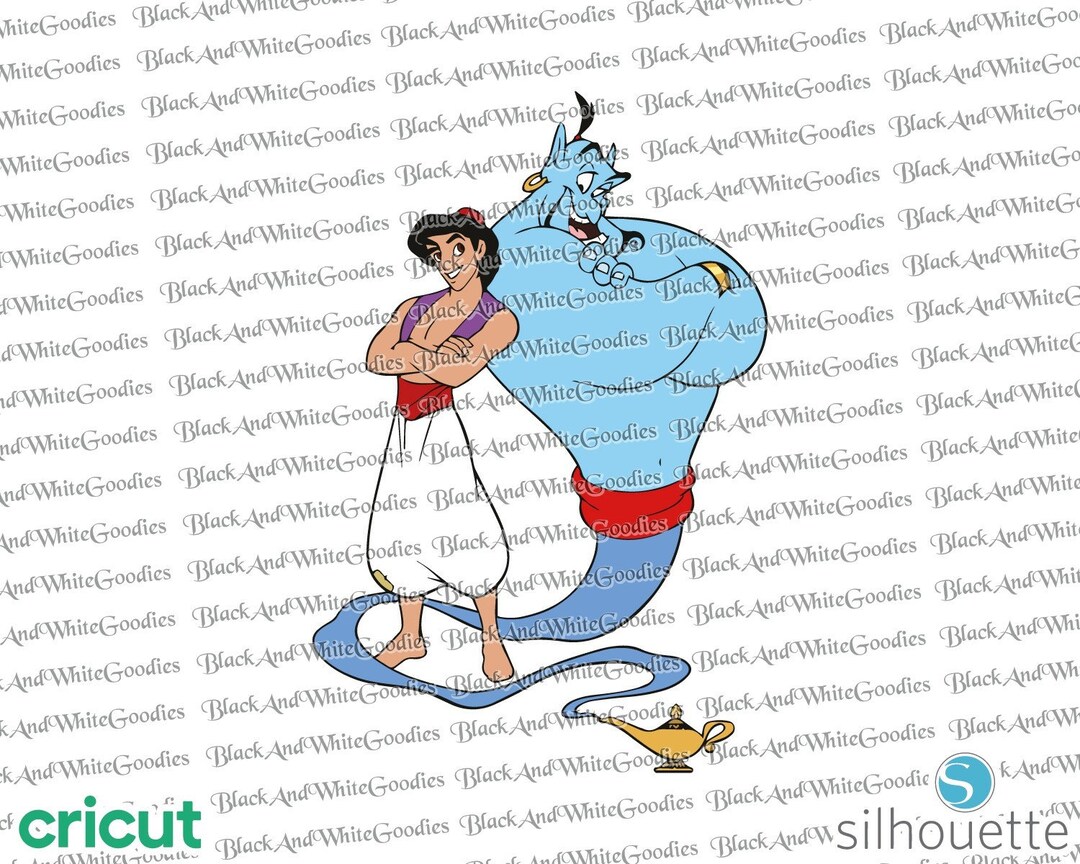 Aladdin Svg, Layered Svg, Cricut, Cut File, Cutting File, Clipart, Png ...