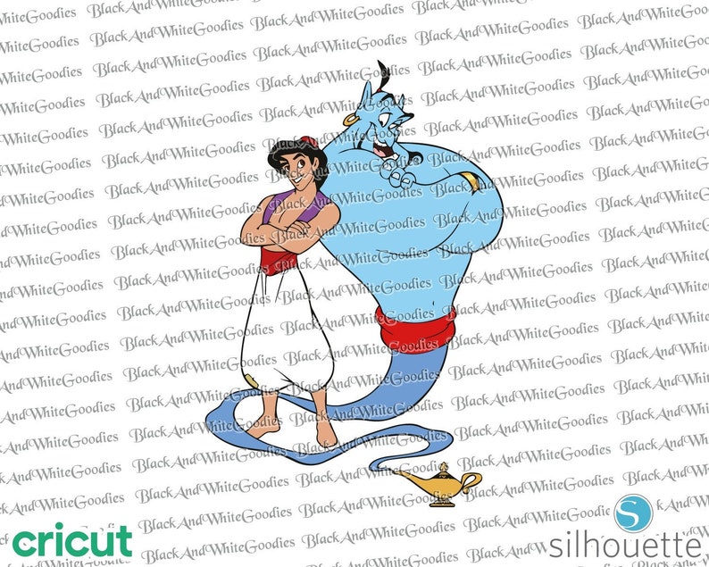 Aladdin Svg Layered Svg Cricut Cut File Cutting File - Etsy