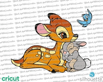 Bambi Svg Bambi Cricut Bambi Layered Svg Bambi Clipart - Etsy