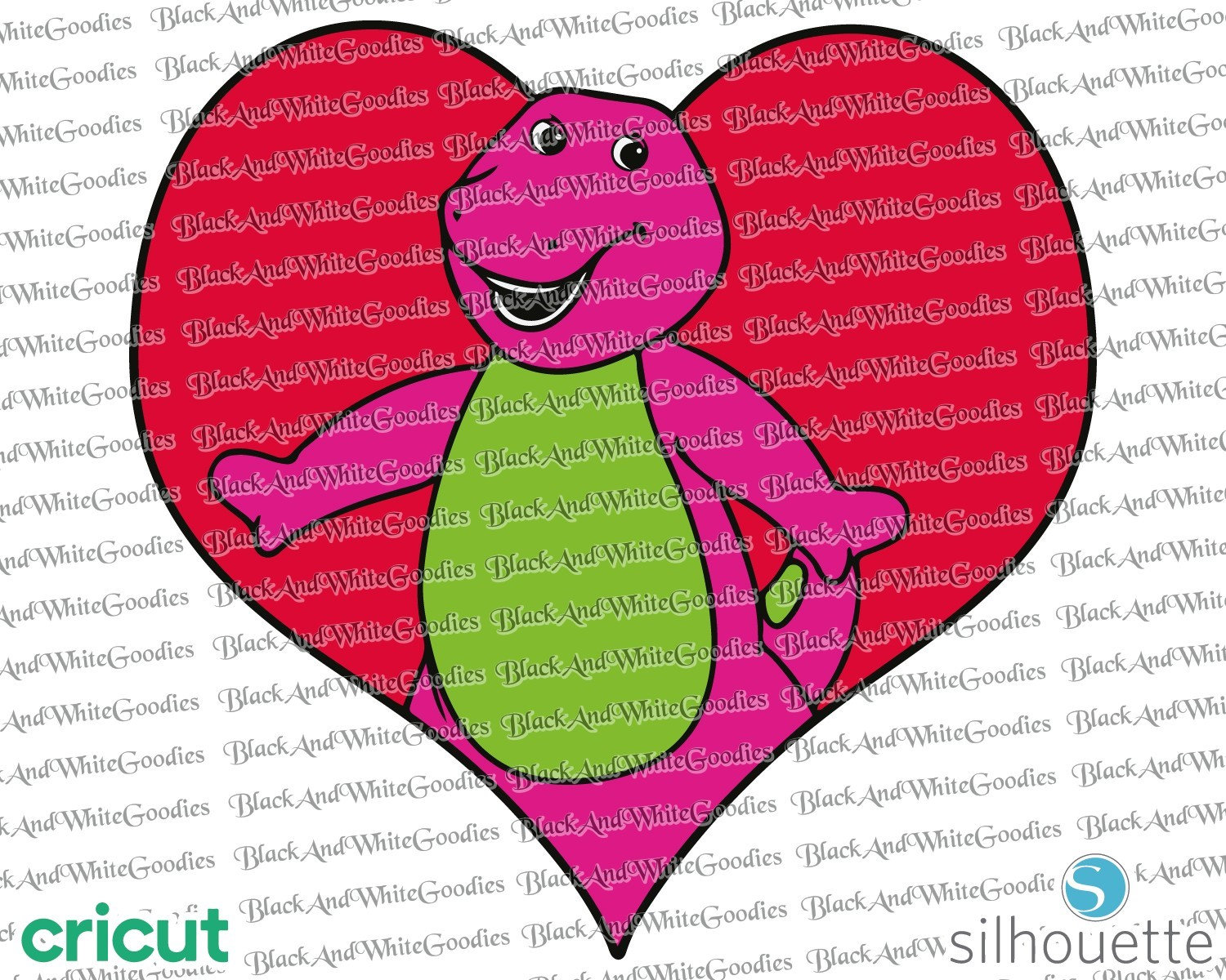 Barney and Friends Svg Layered Svg Cricut Cut File Cutting | Etsy India