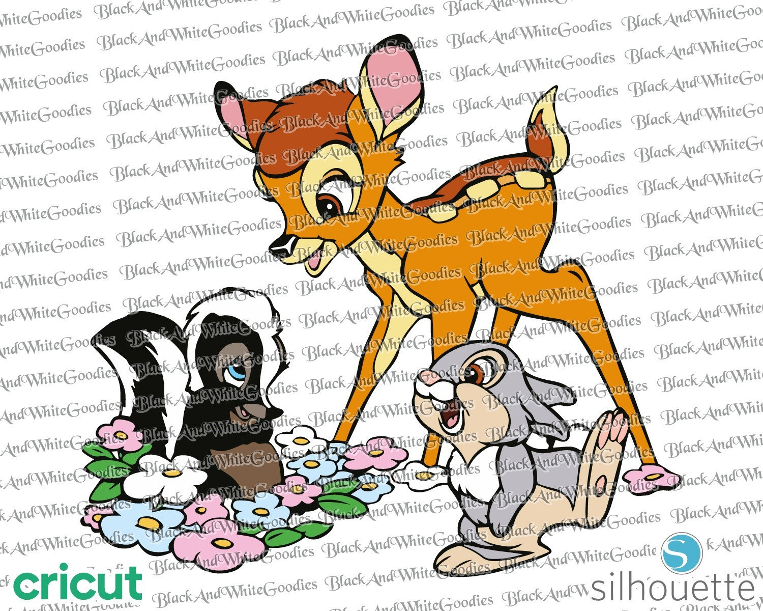 Bambi Svg Layered Svg Cricut Cut File Cutting File - Etsy