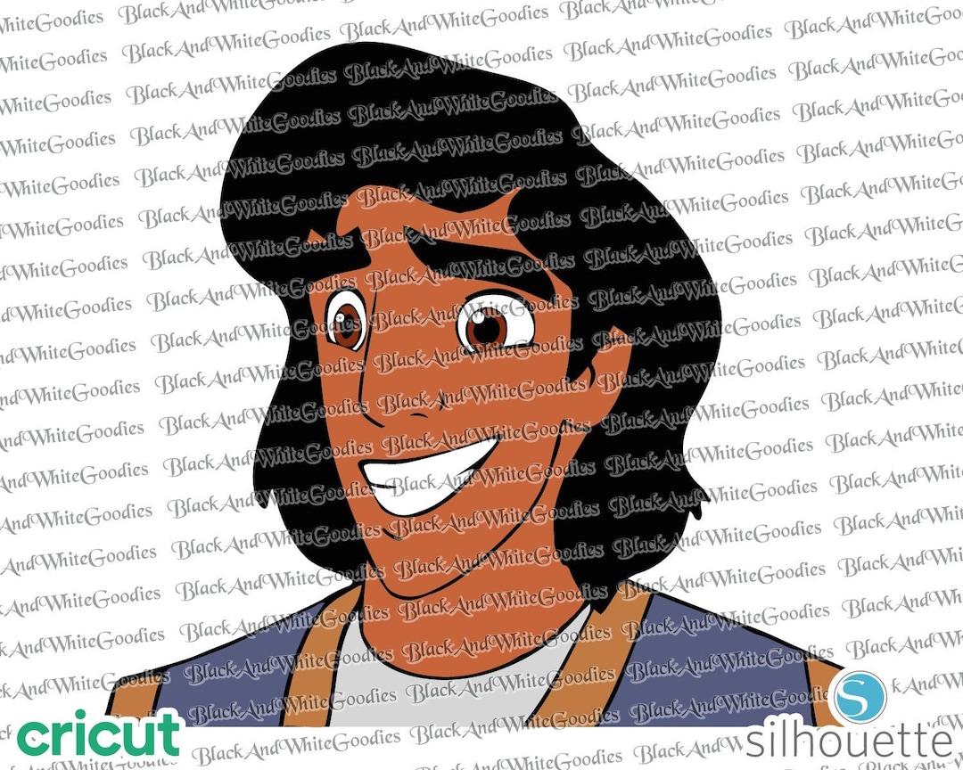 Aladdin Svg, Layered Svg, Cricut, Cut File, Cutting File, Clipart, Png ...