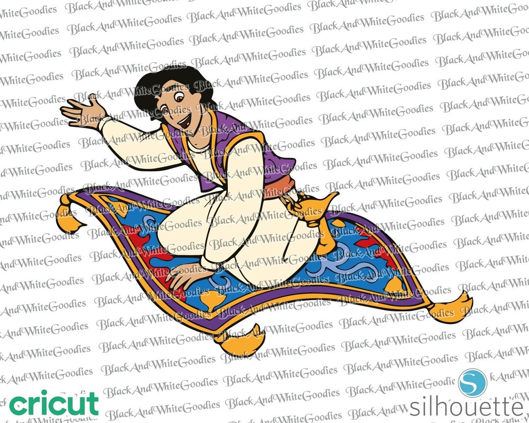 Aladdin Svg, Layered Svg, Cricut, Cut File, Cutting File, Clipart, Png ...