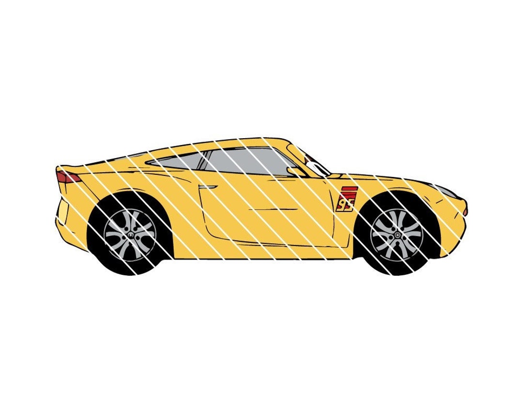 Cars Svg, Cruz Ramirez Svg, Cars Cricut, Cars Cut File, Cars Silhouette ...