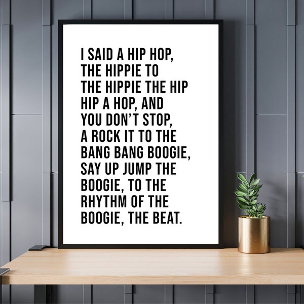 Hip Hop Posters - Etsy UK