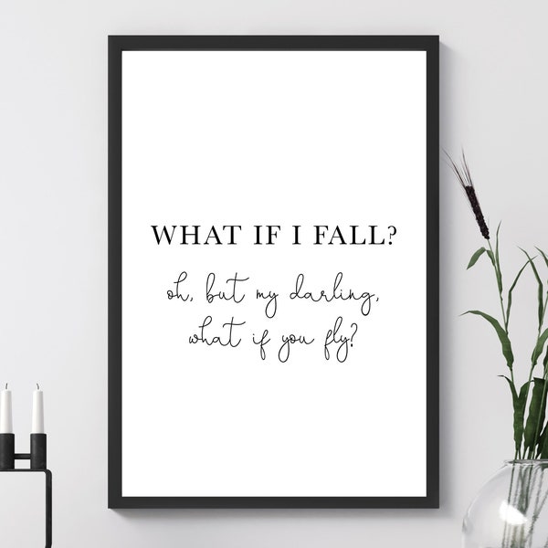 What If I Fall - Etsy UK