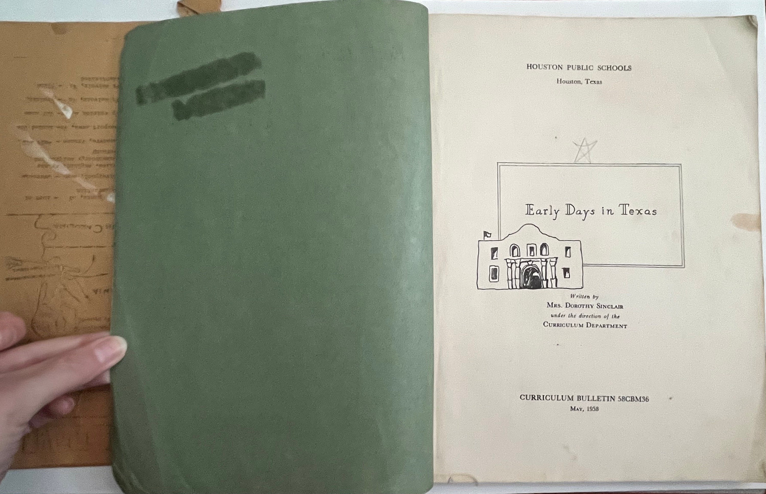Rare Texas History Book From Houston Public Schools - Etsy