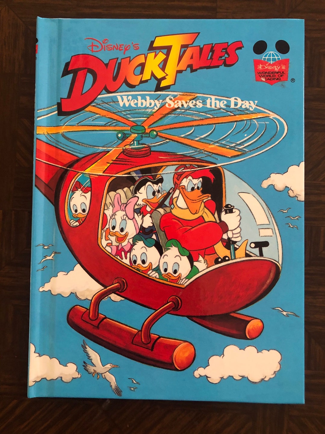 Ducktales Webby Saves the Day Disney Book Helicopter Kids - Etsy