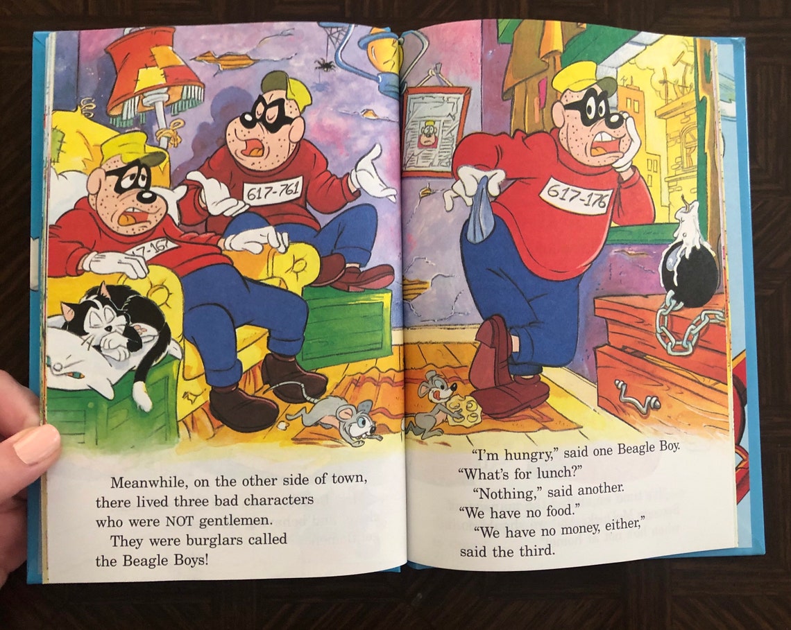 Ducktales Webby Saves the Day Disney Book Helicopter Kids - Etsy