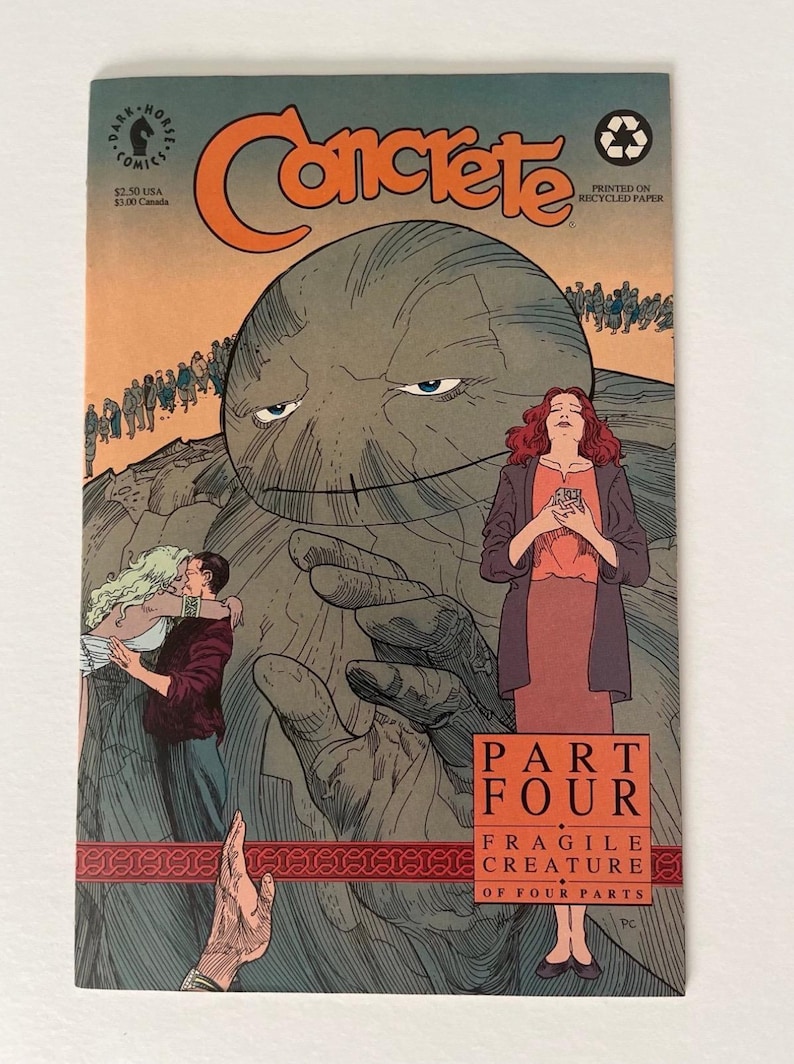 Dark Horse Comic Book Paul Chadwicks Concrete #1-4, Fragile Creature ...
