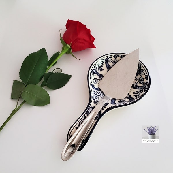 Ceramic Spanish Spoon Rest - Etsy