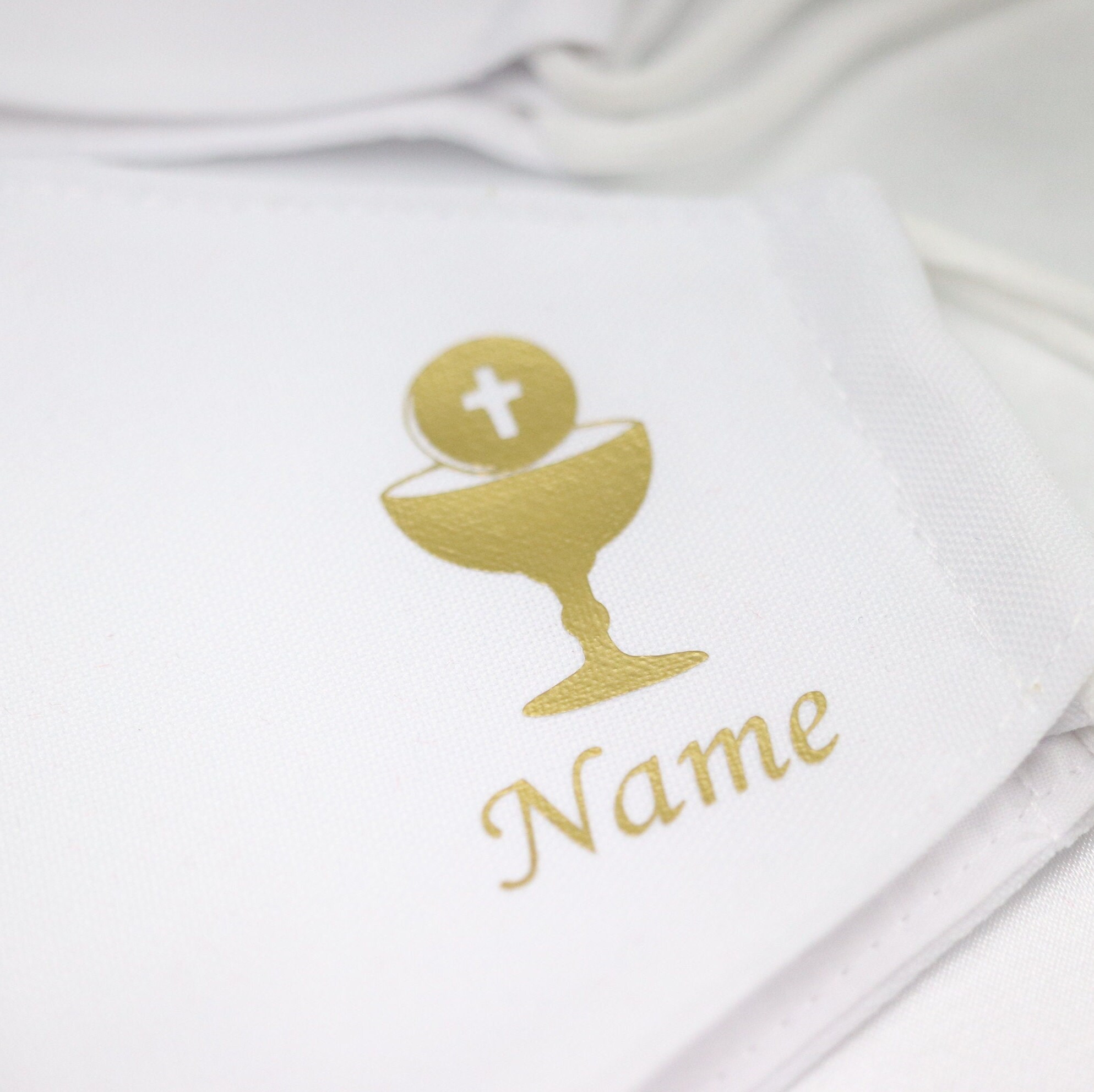 First Communion Mask With Filter, Kid Communion Masks, First Holy ...