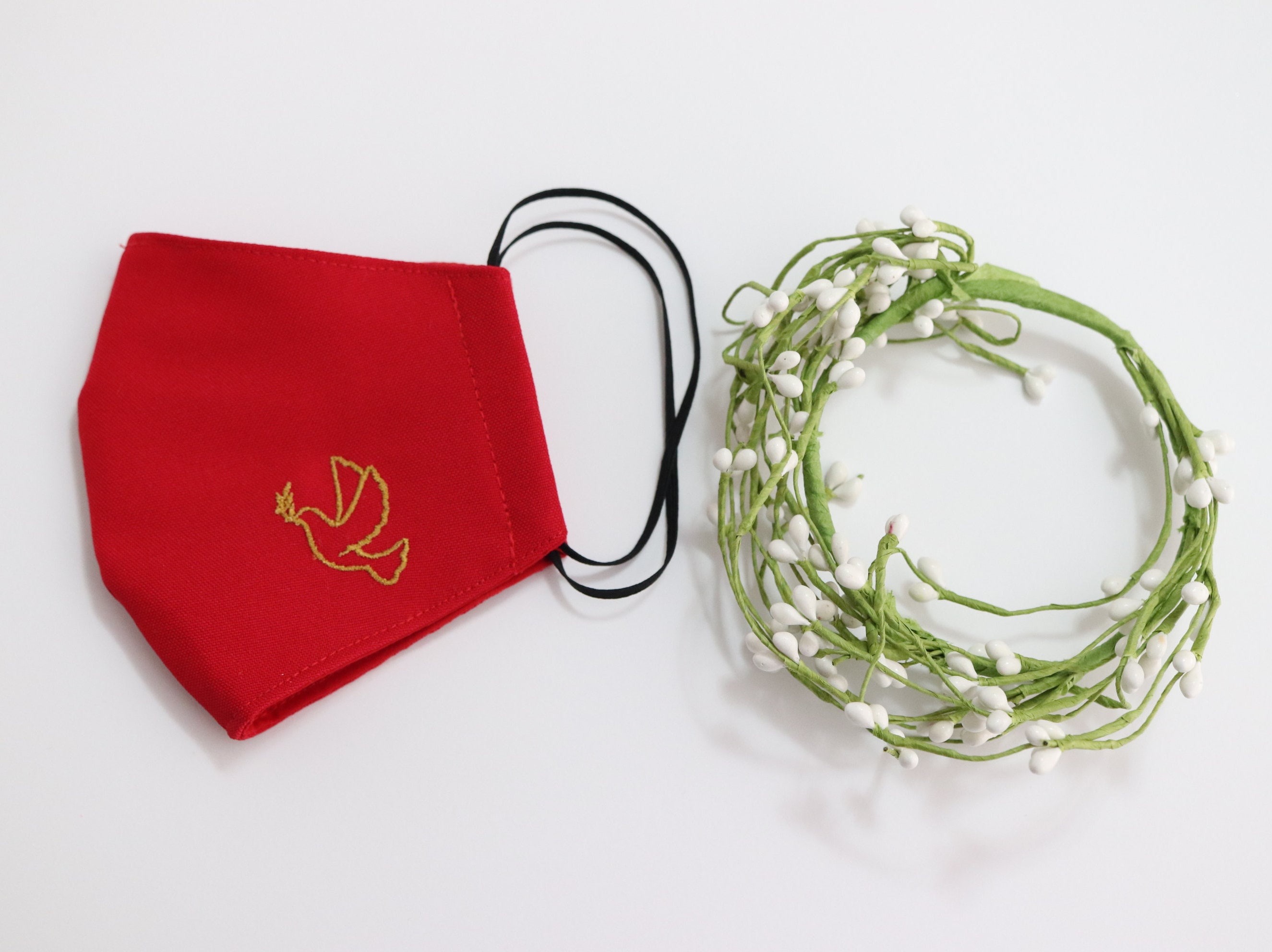Personalized Confirmation Mask With Filter, Kid Dove Confirmation Masks ...