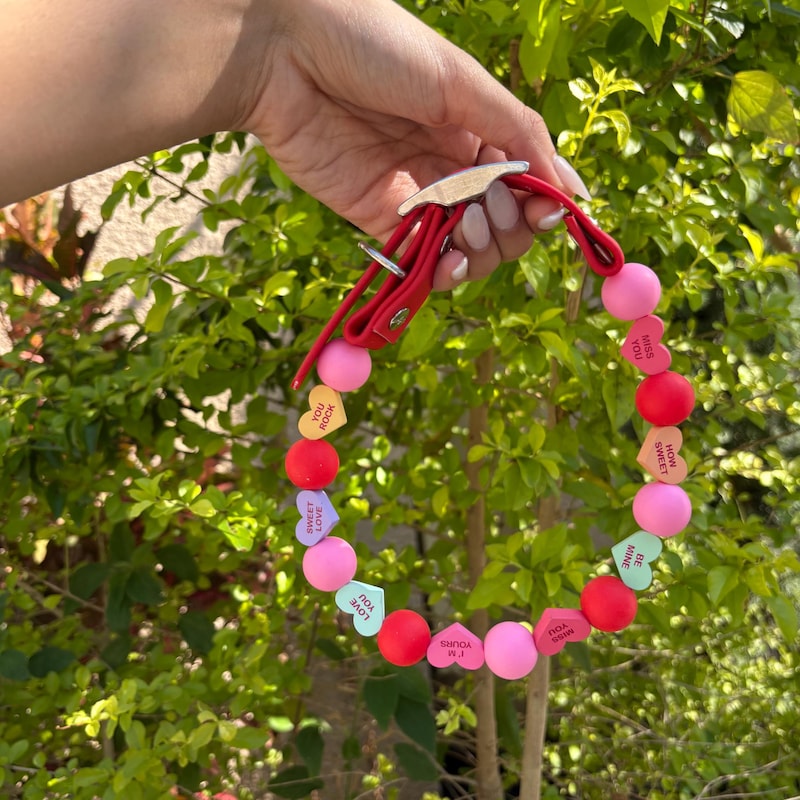 Candy Heart Dog Necklace - Etsy