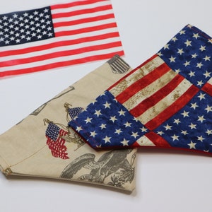 4th of July Dog Bandana, Over the Collar Patriotic Dog Scarf, American ...