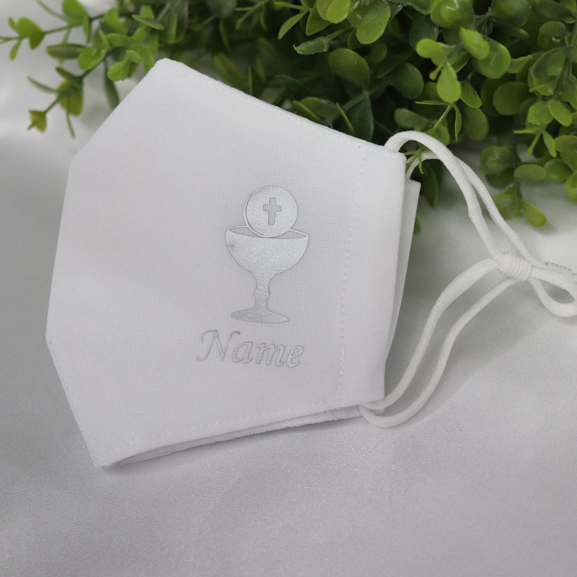 First Communion Mask With Filter, Kid Communion Masks, First Holy ...