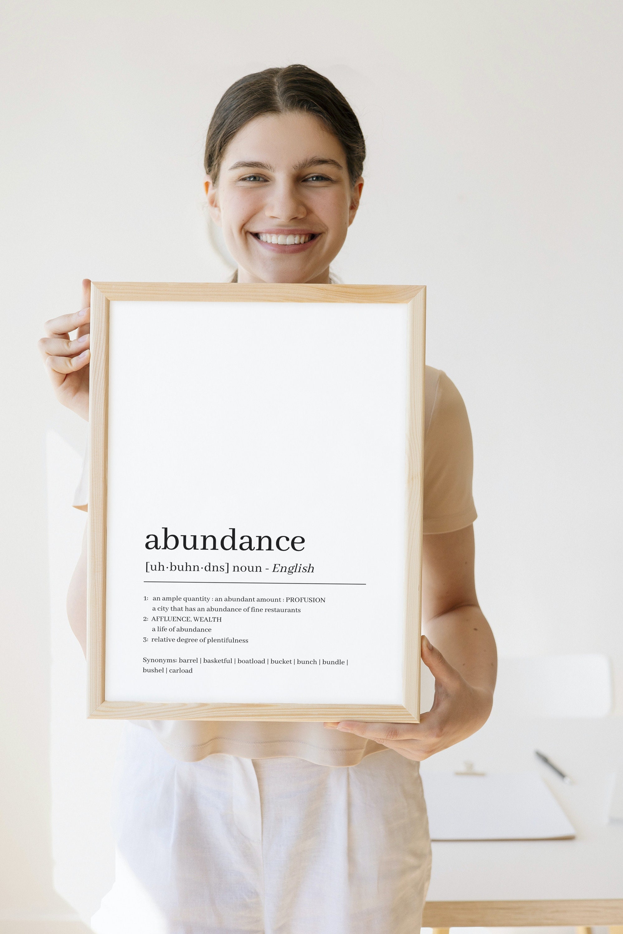 Abundance Definition Printable Wall Art Dictionary - Etsy Abundance Definition Printable Wall Art Dictionary - Etsy