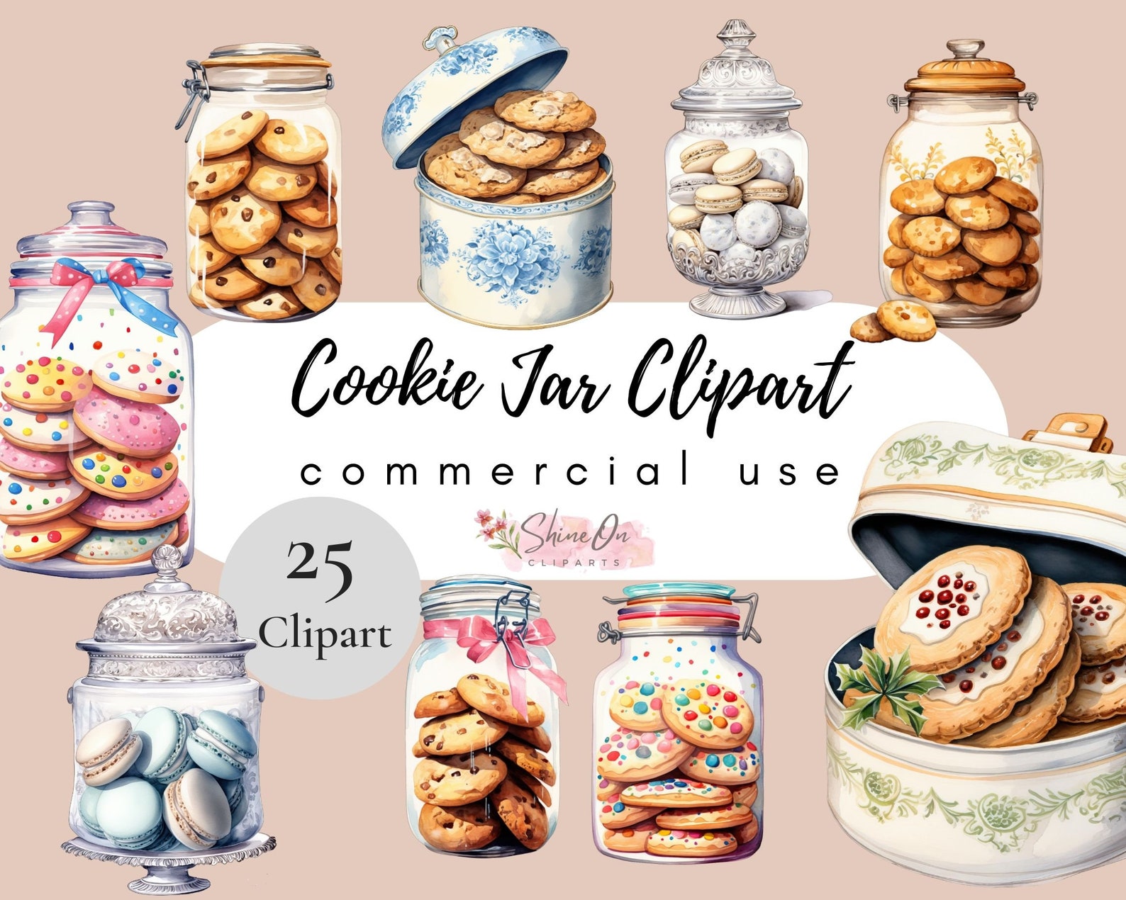 Cookie Jar Png, Clip Art of Cookie Jar, Clip Art Cookie Jar, Valentines ...