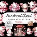 Valentine Farm Animals Clipart, Farmhouse Clipart, Baby Animals ...