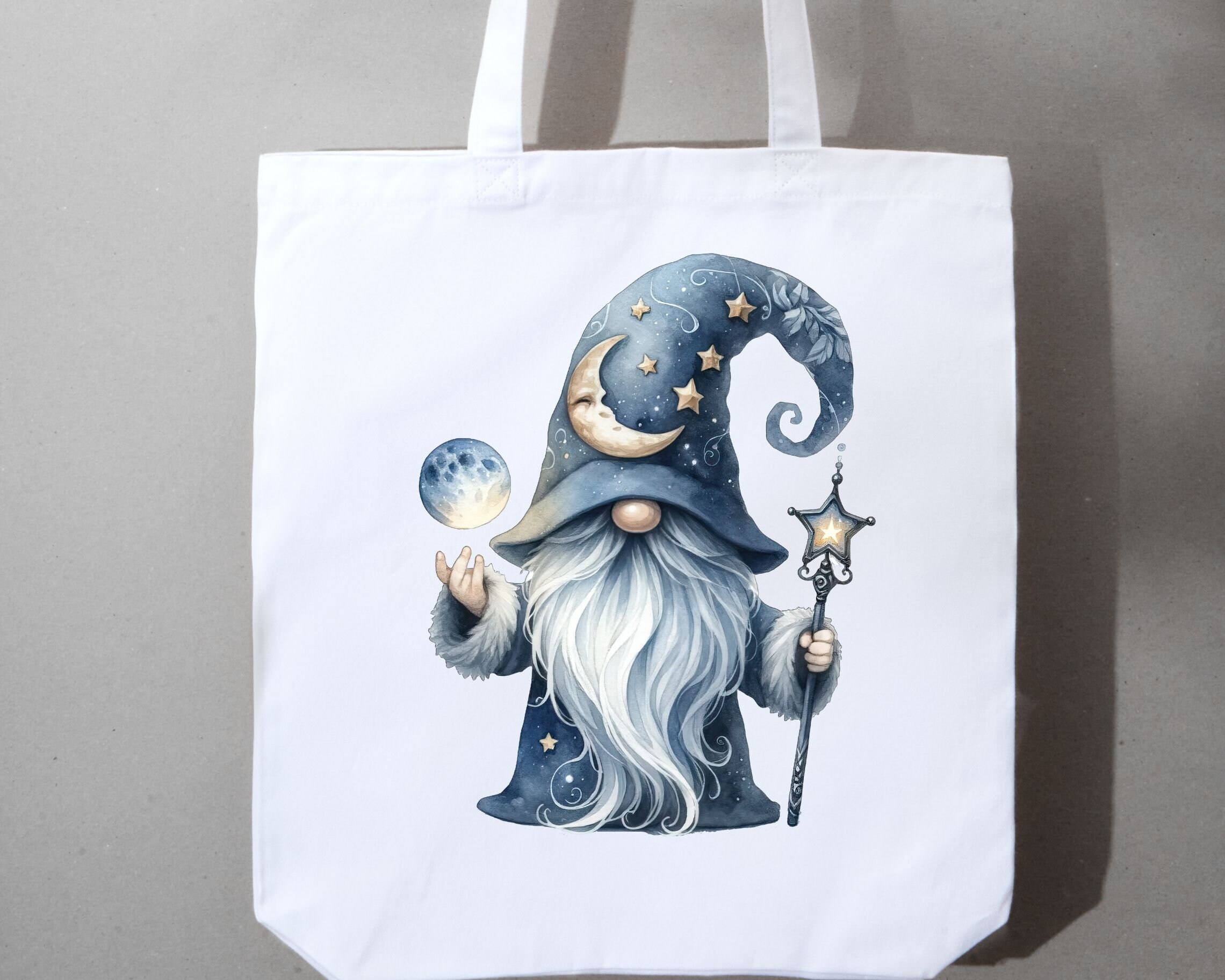 Celestial Gnomes Png, Galaxy Gnomes, Moon & Stars Gnome Clipart PNG ...