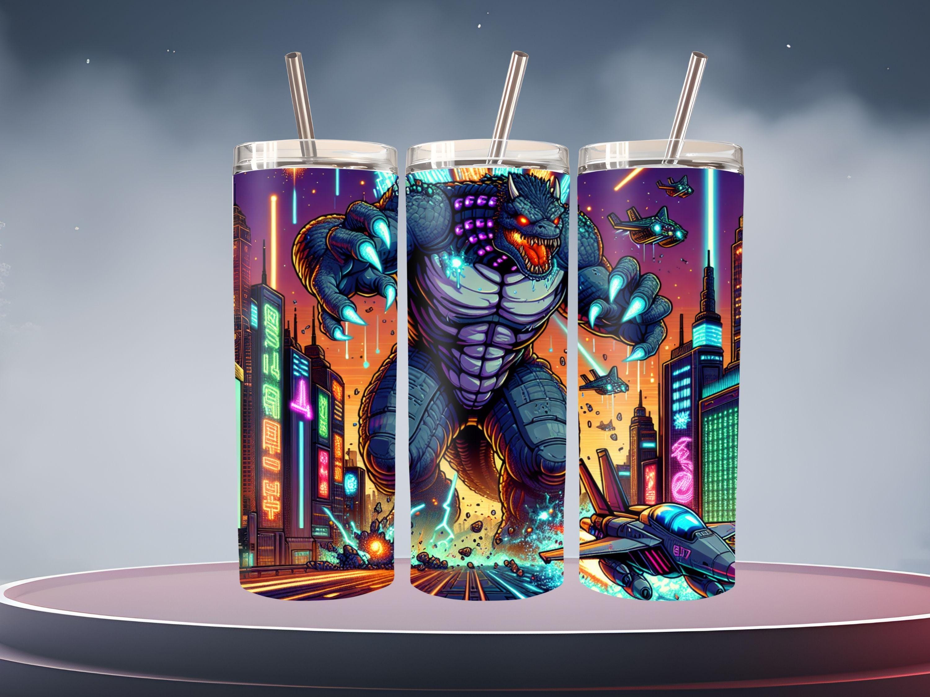 Godzilla Png Tumbler Wrap, Godzilla Tumbler Wrap Png, Godzilla Tumbler ...