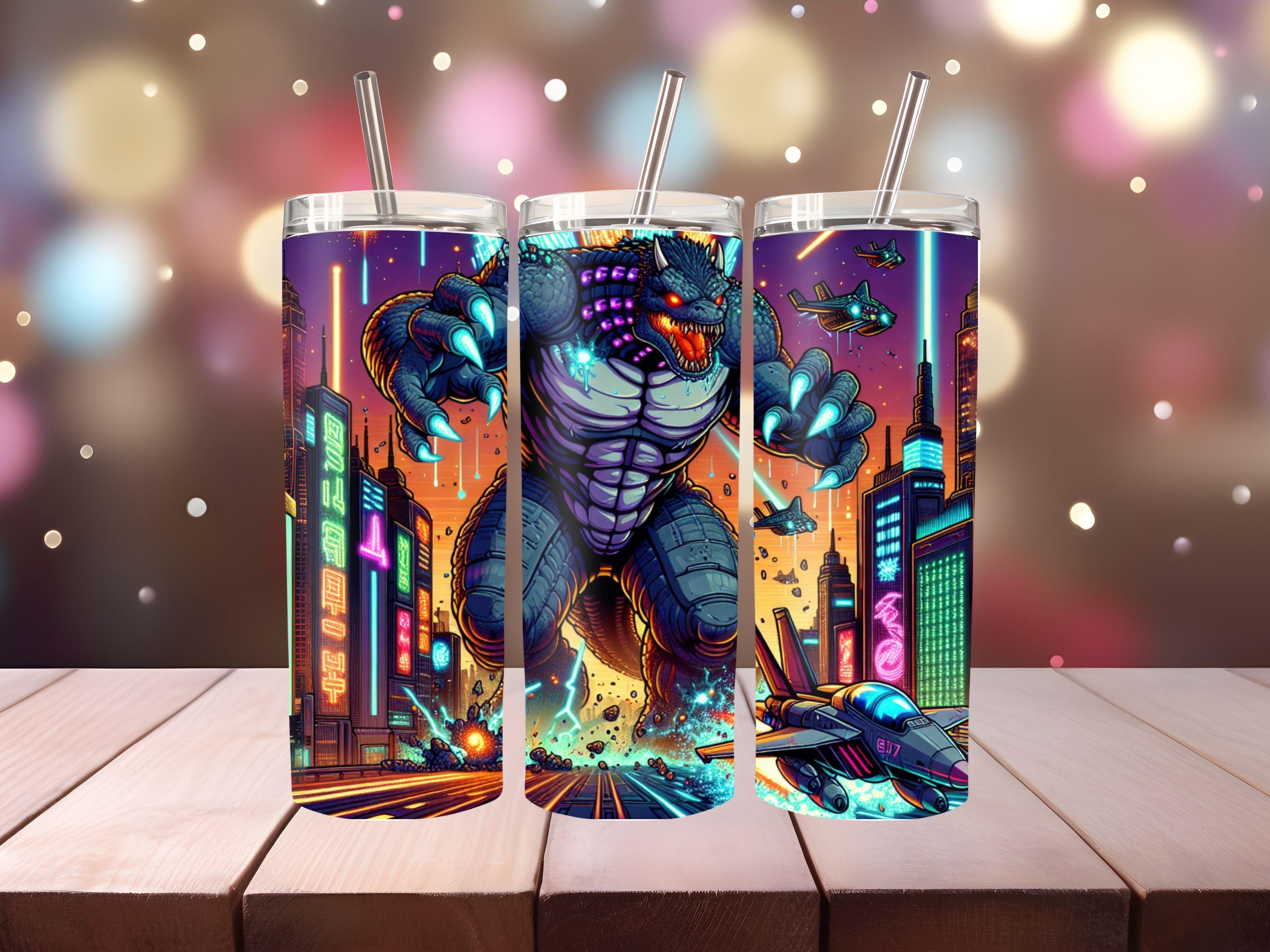 Godzilla Png Tumbler Wrap, Godzilla Tumbler Wrap Png, Godzilla Tumbler ...