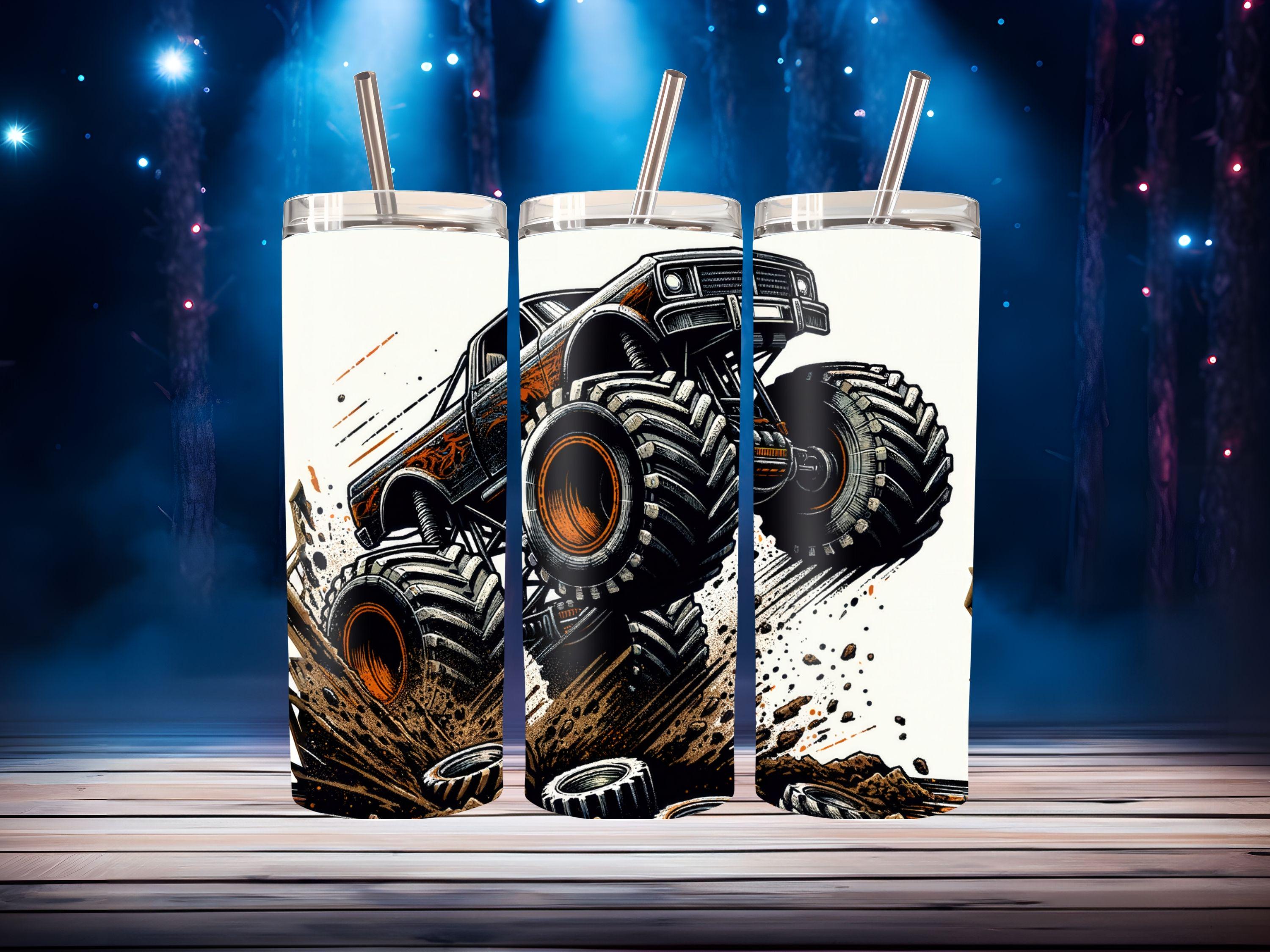 Grave Digger Tumbler Png - Etsy